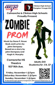 Bound | Camanche and Clinton High Schools present Zombie Prom the musical.